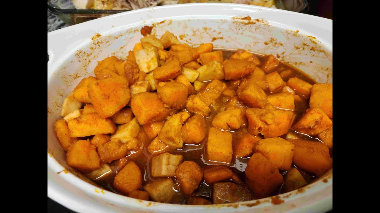 Week 4 Pick 1 Making Sweet N Sassy Potato Casserole - YouTube