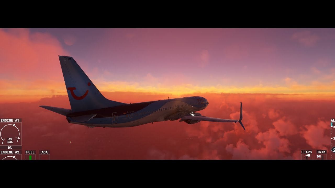 PMDG 737-800 tui flight from east midland to ibiza - YouTube