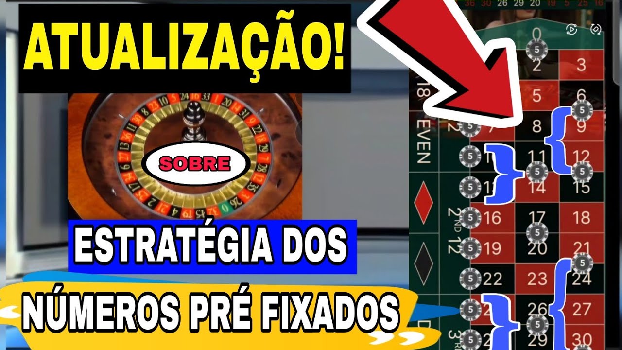 REFORÇO E ATUALIZAÇÃO DOS NÚMEROS PRÉ FIXADOS NA ROLETA - YouTube