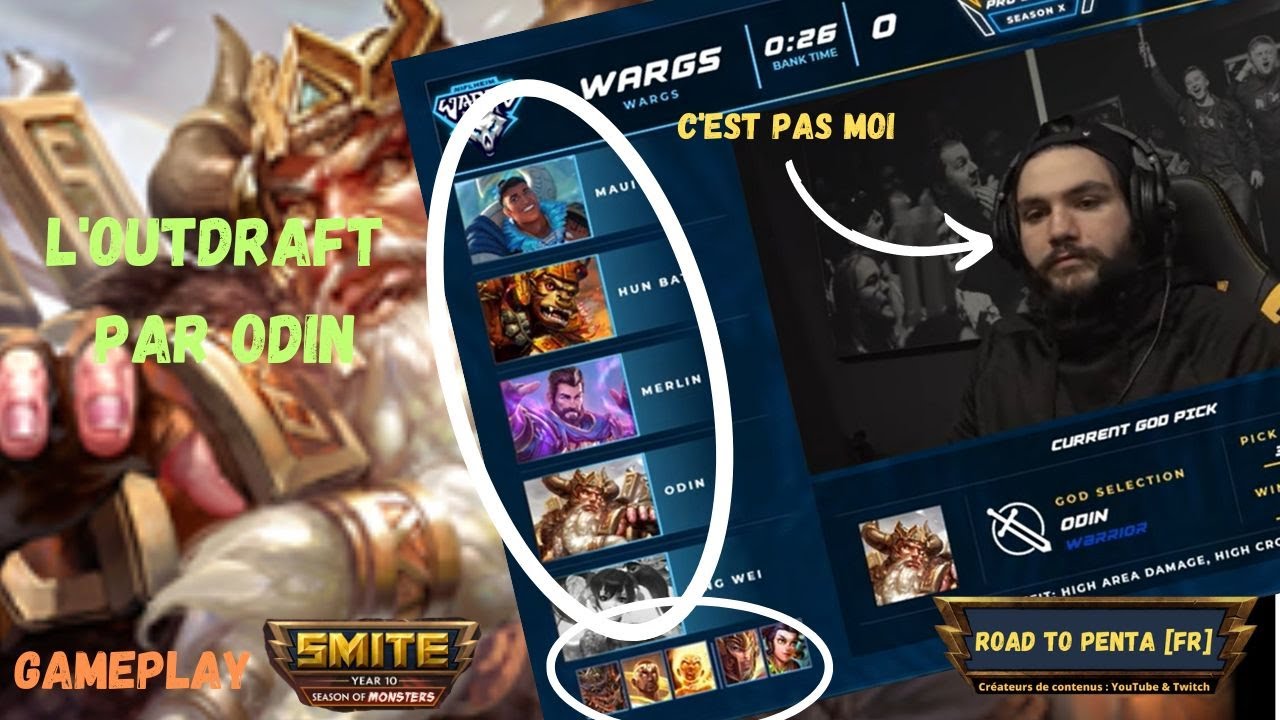 La DRAFT : Un élément ESSENTIEL d'une Game de SMITE ! - Rediff Twitch ...