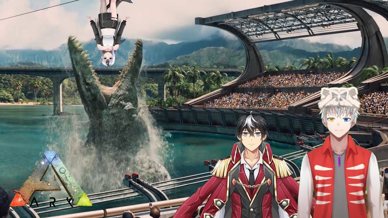 【Ark Survival Evolved】Mari kelilingi ark bersama Rei dan Yuu[Vtuber-Id ...
