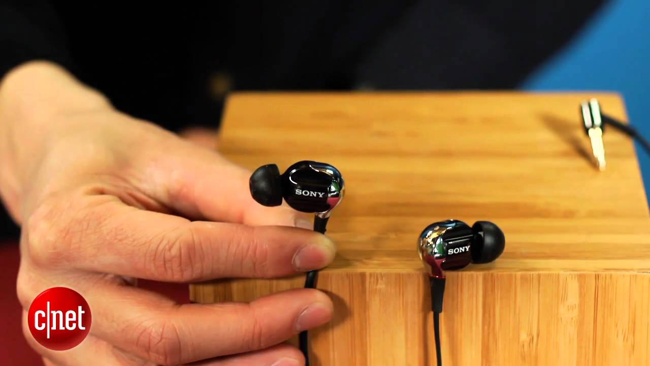Sony XBA-4 Headphones - YouTube