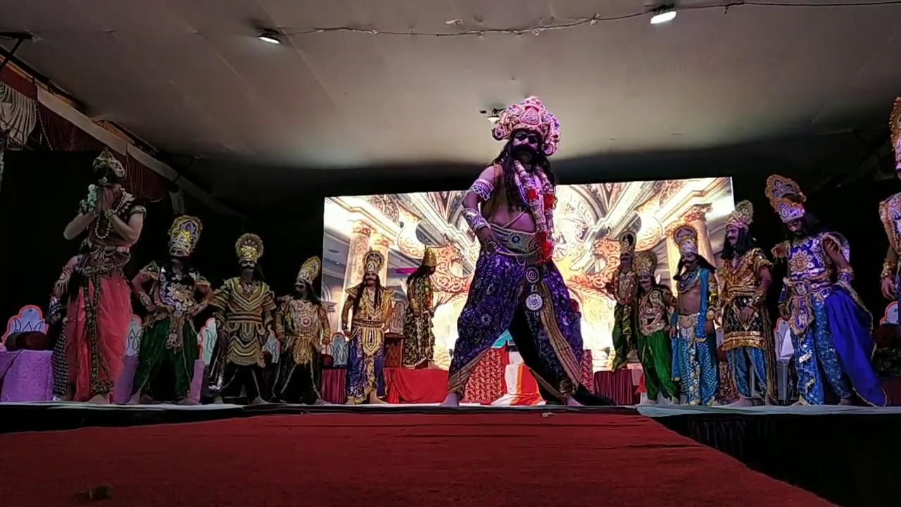 Ramayan Ravan Darbar | Sri Nagar Ramleela | 2019 | Ravi Bhatia - YouTube