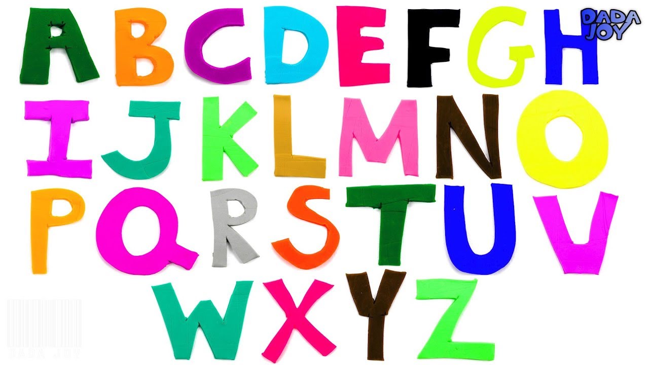 Abecedario en Español para Niños|ABC con Play Doh| Los Colores en ...