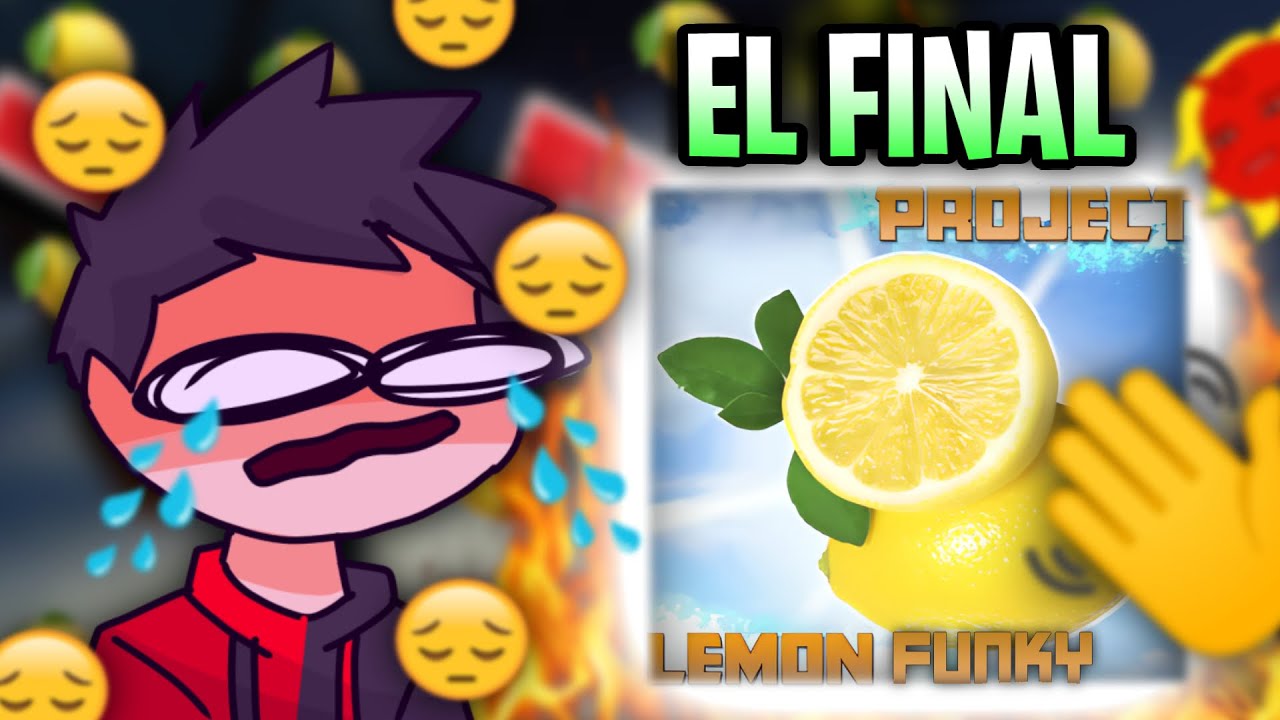 LA MUERTE de "LEMON FUNKY 🍋" (FNF ROBLOX) | Adiós juego con mucho ...