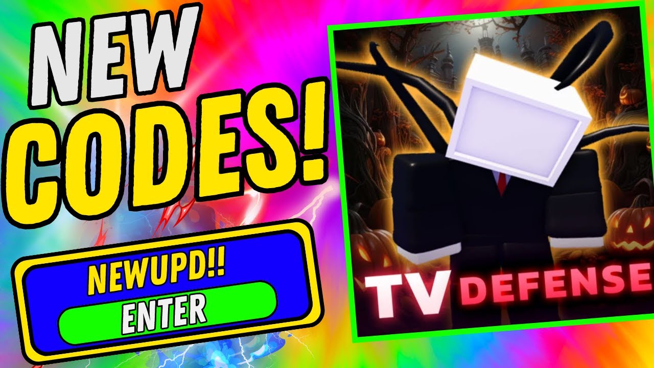 *NEW CODES* ROBLOX TV DEFENSE CODES 2024 | TV DEFENSE CODES | TV ...