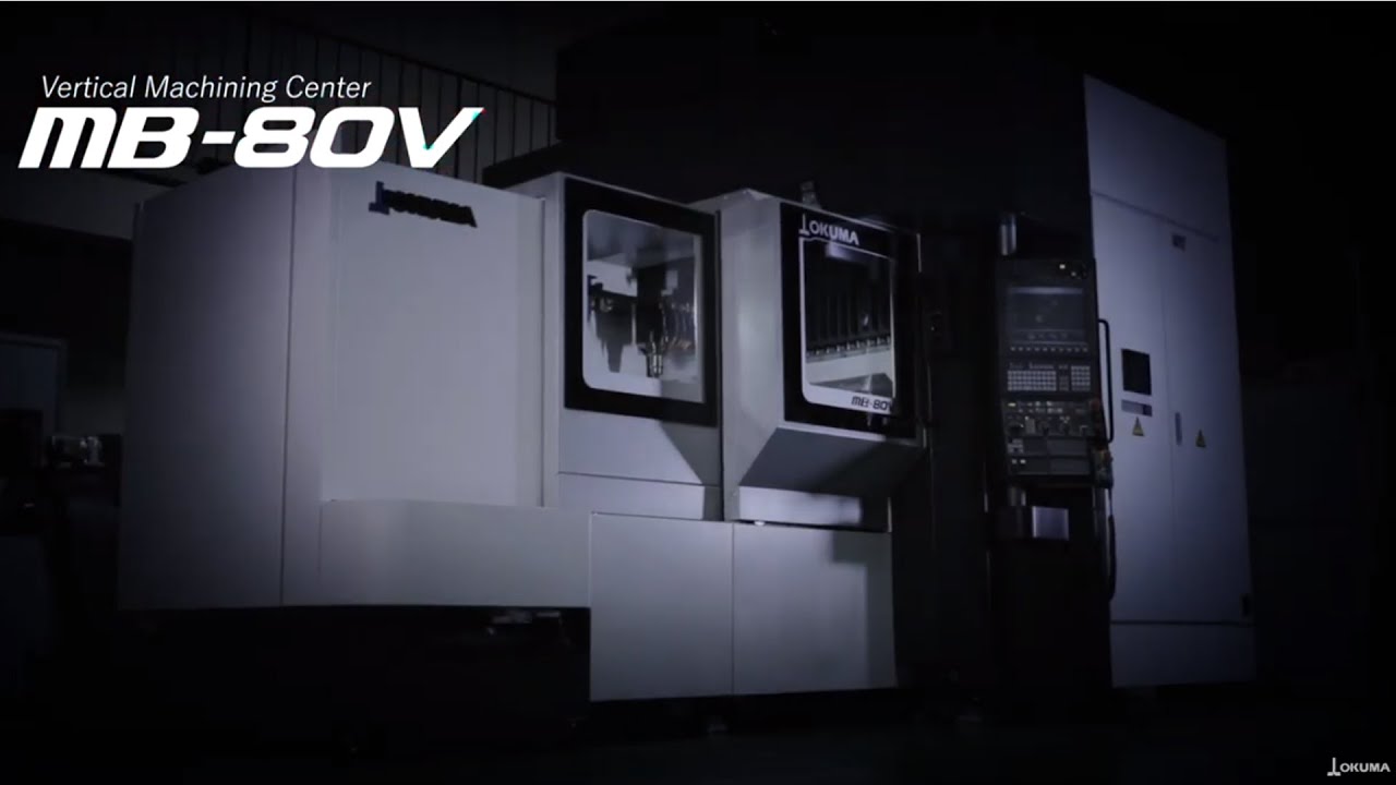 Okuma MB-80V Bridge Mill - YouTube