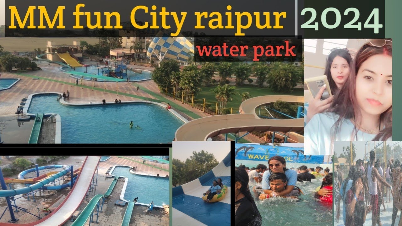 MM fun City raipur water park छत्तीसगढ़ का सबसे बड़ा वाटर पार्क 2024 ...