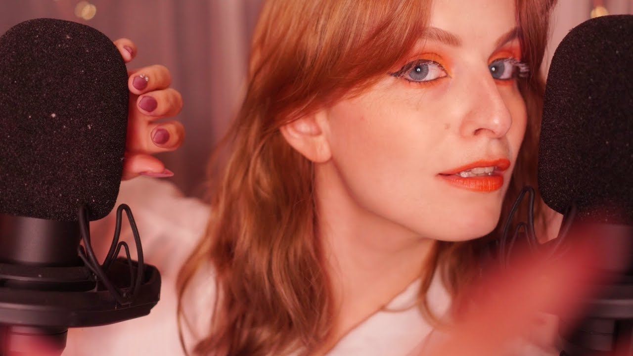 ASMR Softly Touching Your Face To Sleep ¦ Binaural Face Touching (Ear ...