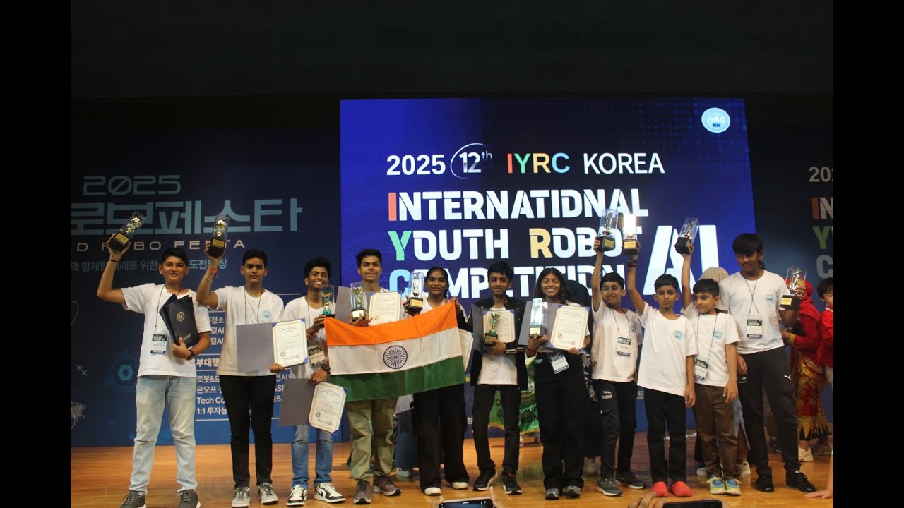 Leap Robots at IYRC 2025 Korea 🇰🇷 | International Youth Robot ...