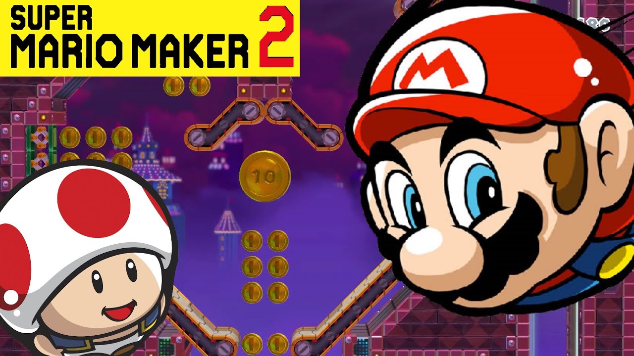 Super Mario Maker 2: Mario Pinball Land Showcase - YouTube