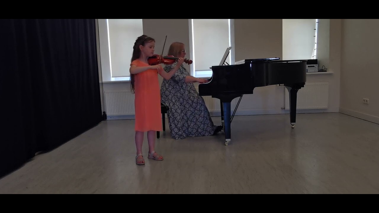 Polina Taranuka violin, Van der Weld Variations on French folk song ...