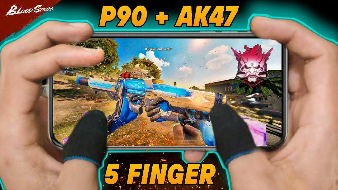 BLOODSTRIKE DESTROYS LOBBY WITH P90 + AK47 COMBO ULTRA GRAPHICS PRO ...