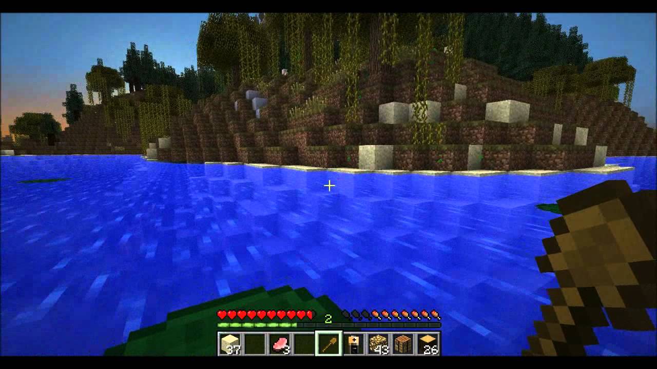 Minecraft Quad Island Survival Ep.3 Cave Splunking - YouTube