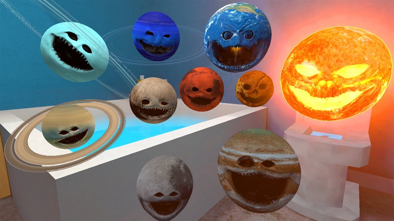 TOILET SUN WOKE UP EARTH WOKES UP NEPTUNE WAKES UP JUPITER WAKES UP ...