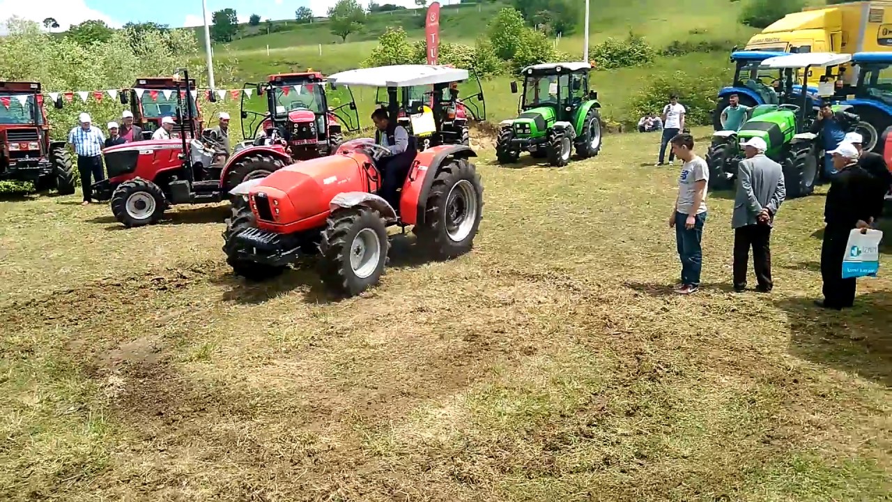 Same argon 65 traktör shovv - YouTube