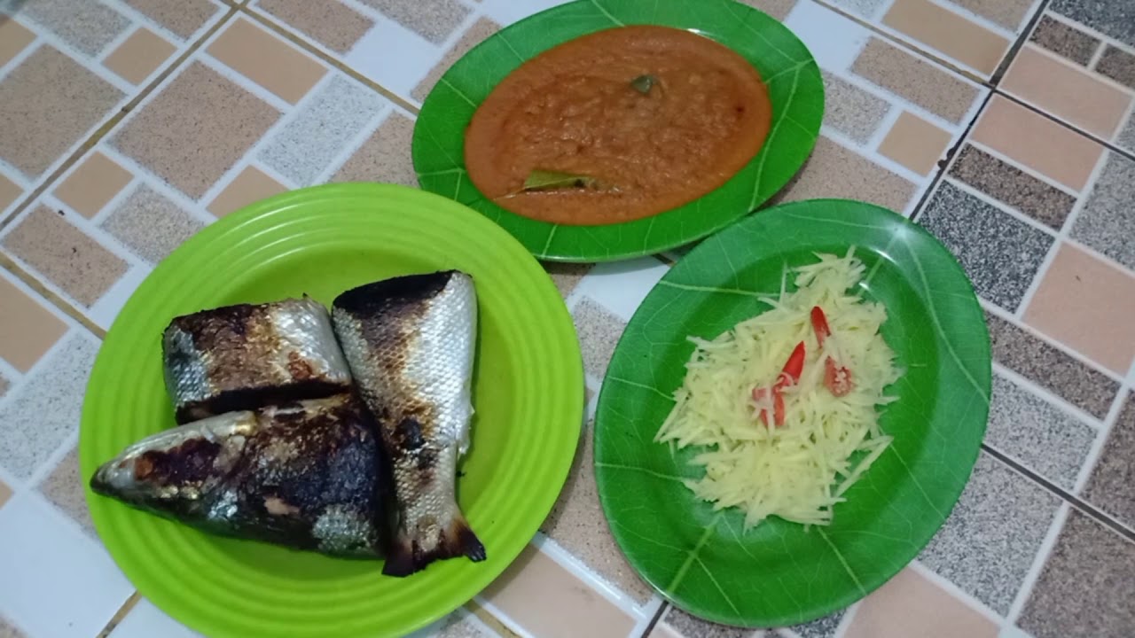 INILAH IKAN BAKAR BANDENG SAMBAL KACANG SAUS TOMAT DAN RACA MANGGA ...