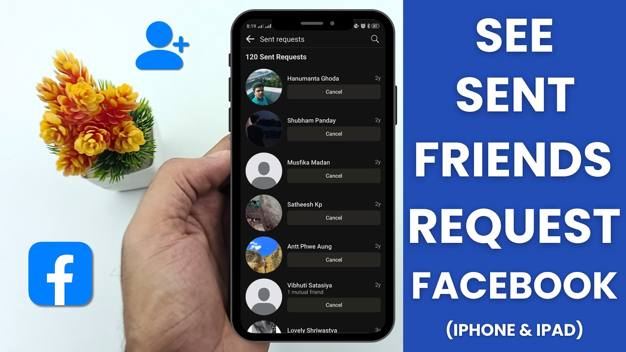 How to See Sent Friend Requests on Facebook iPhone (2024) - YouTube
