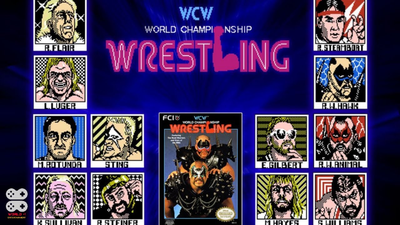 Wcw wrestling nes store