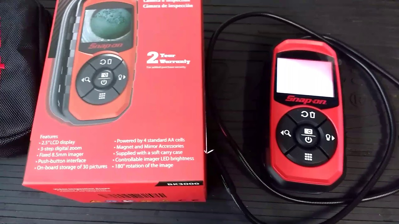 Snap On Video Inspection Scope - YouTube