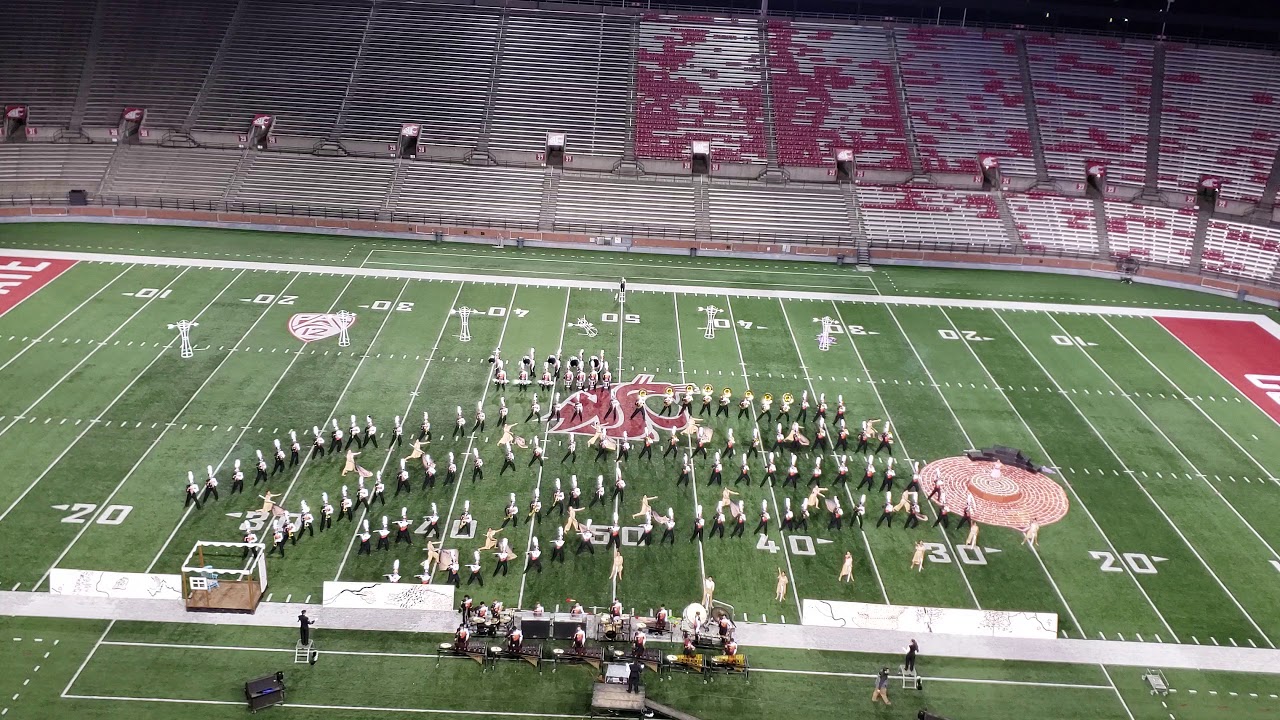AC Davis WSU Marching Band Fianls 2018 - YouTube