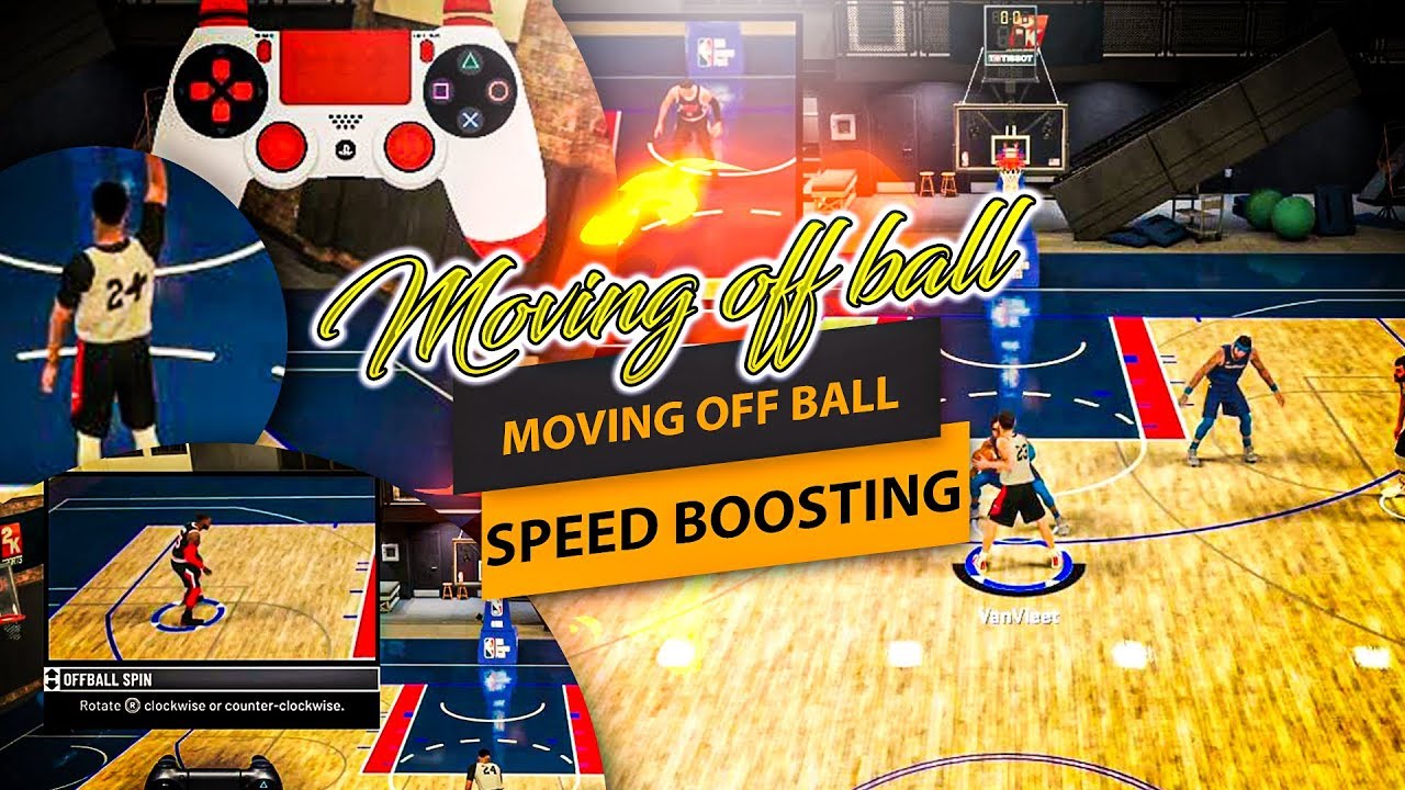 NBA 2K20 HOW TO MOVE OFF THE BALL SPEED BOOSTING - YouTube