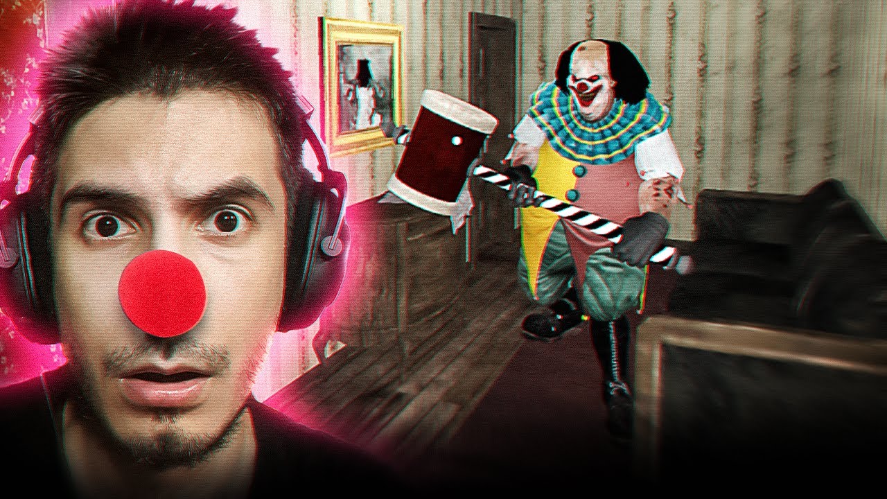 DEV ÇEKİÇLİ KORKUNÇ PALYAÇO! | Horror Clown (Mobil Korku) - YouTube