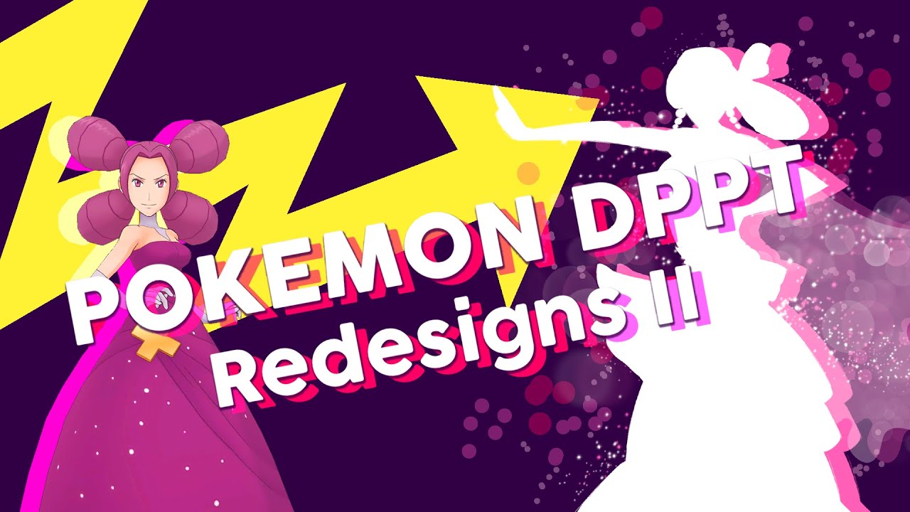 POKEMON DPPT - Let's Redesign More Characters! - YouTube