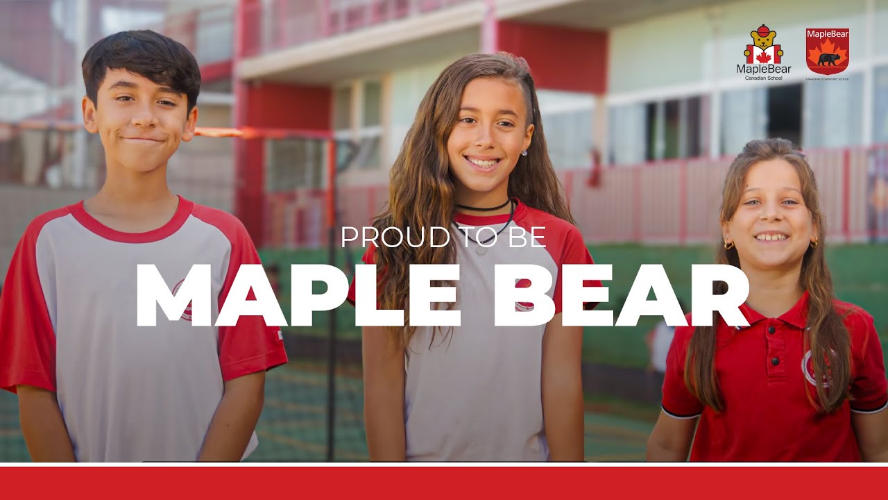 PROUD TO BE MAPLE BEAR! #ensinobilíngue #maplebear #escola - YouTube