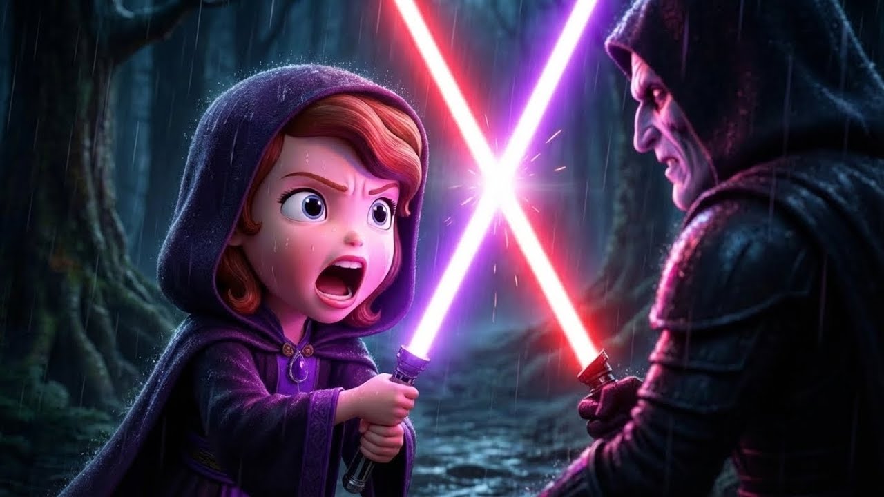 Sofia uses the FORCE! Star Wars Crossover Movie | Sofia the First ...