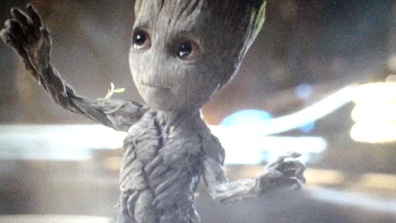 Groot mr blue sky - YouTube