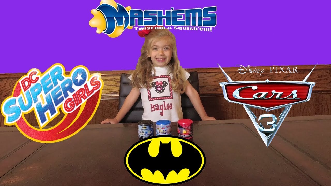 Opening: 3 Mashems from Batman, Disney Cars 3, and DC Super Hero Girls ...
