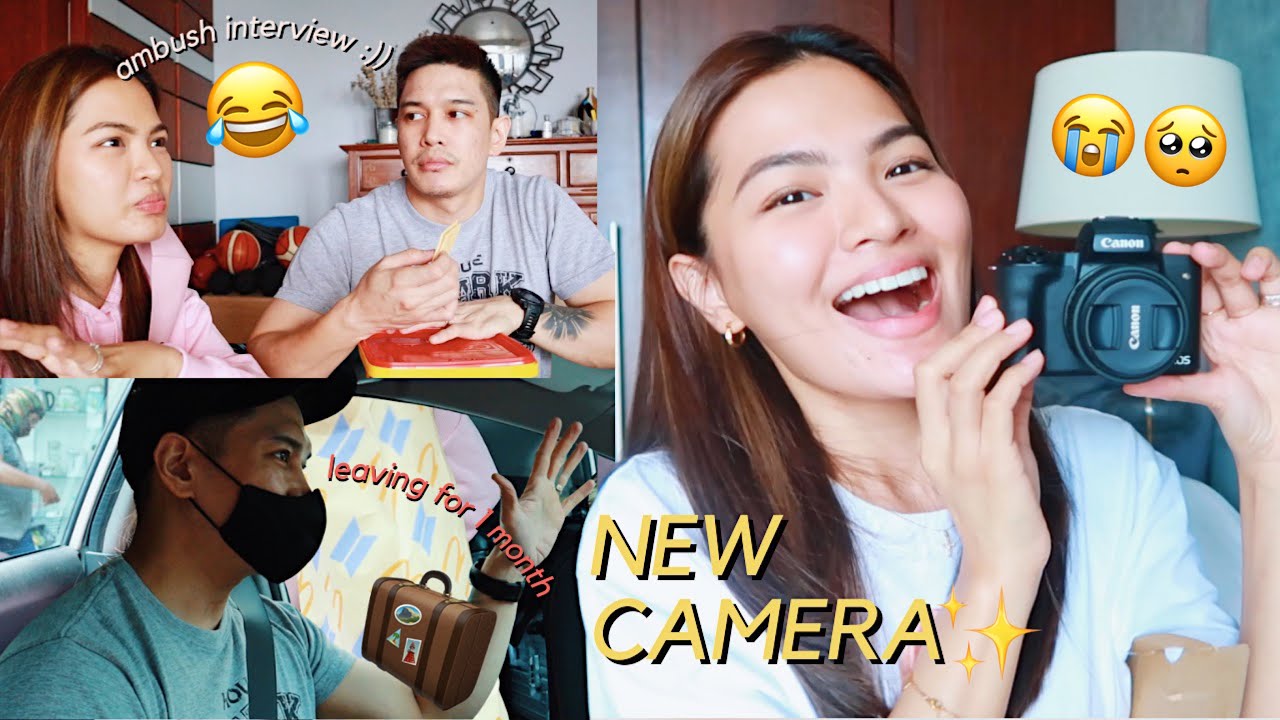 [Vlog #31] New Cam *finally 😭* + Mini Talk Show LOL🎙& He’s Leaving ...