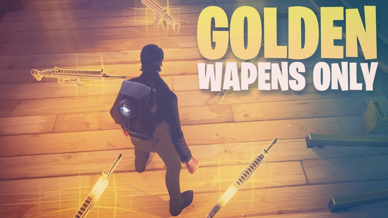 SOLID GOLD GAMEMODE (Fortnite Battle Royale) - YouTube