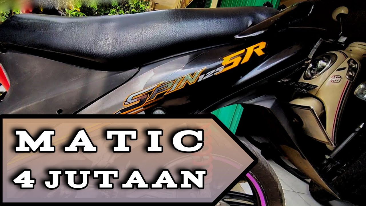 Motor matic murah | Suzuki spin 125 SR | Review motor - YouTube