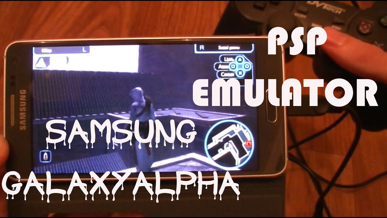 Игры PSP на Samsung Galaxy Alpha - YouTube