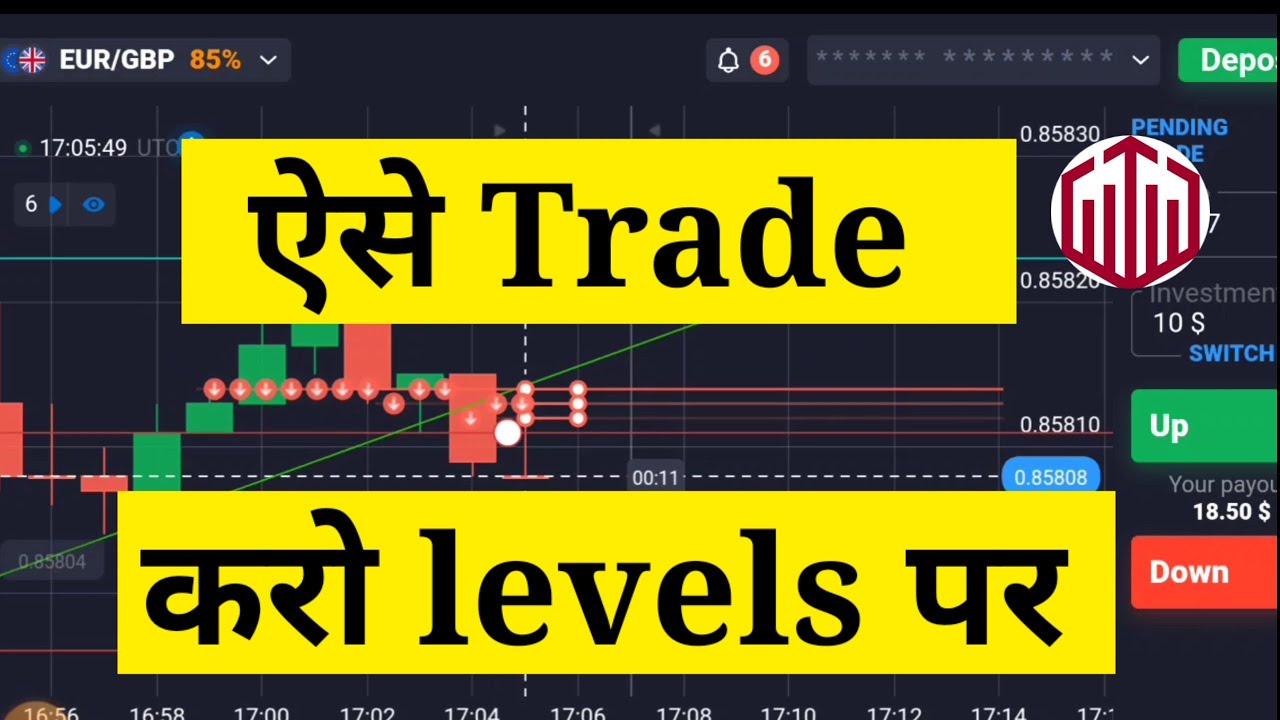 Trade at levels like this || Make profit by trading live in quotex ...
