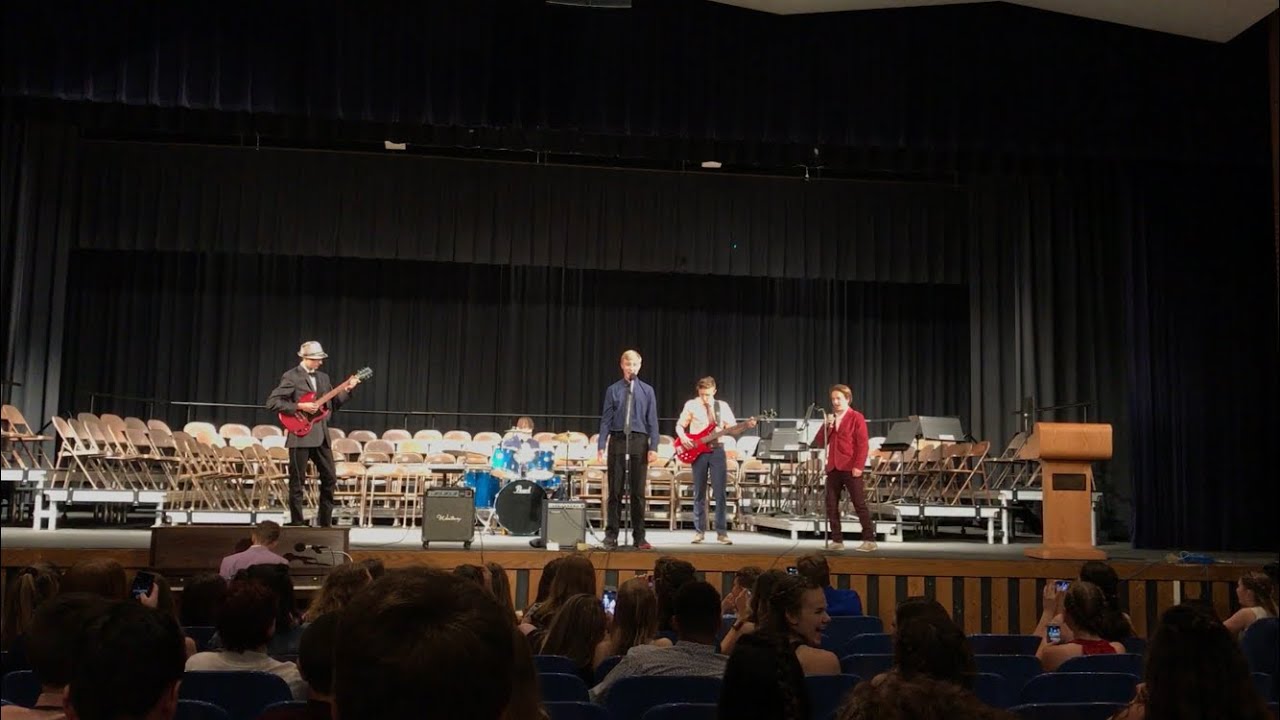 Clockwork Band Plays Mr. Blue Sky - YouTube