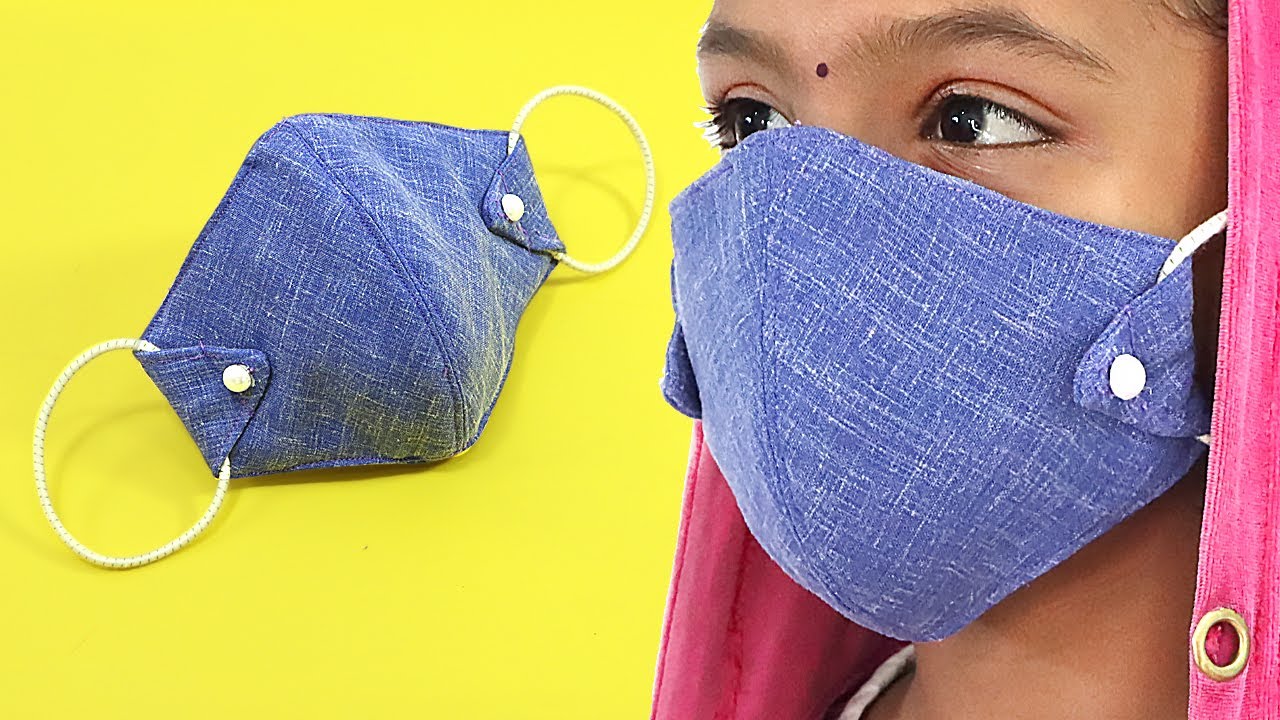 Very Safety 6 Layer Face Mask Sewing at Home ! DIY Mask Making ! Sonali ...