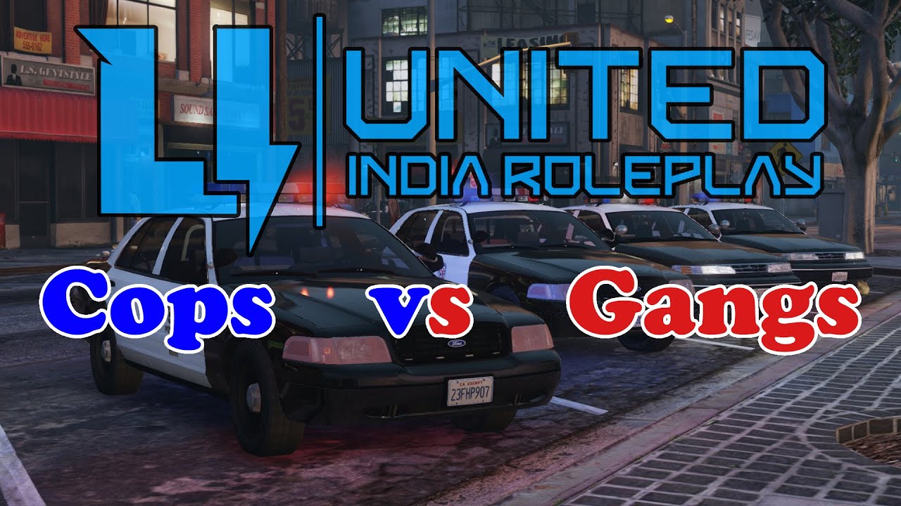 🔴GTA V RP India Live - COPS vs GANGS #uirp - YouTube