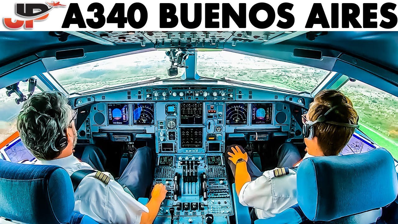 Airbus A340 Cockpit