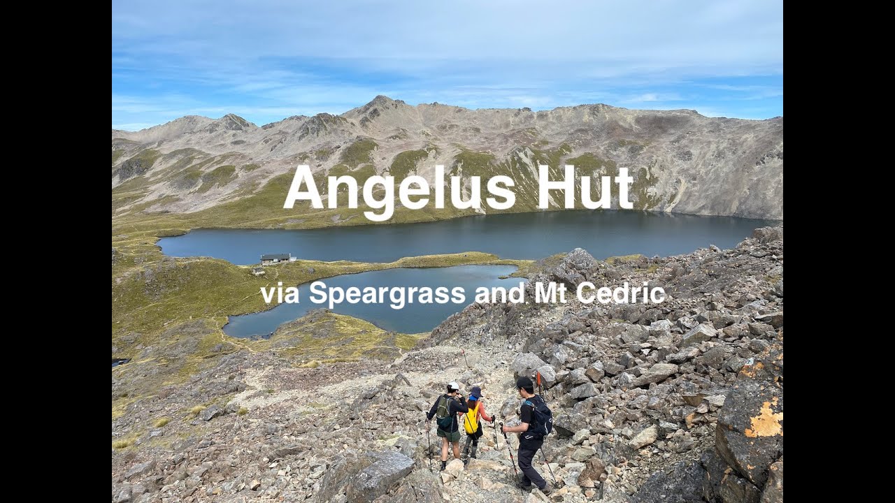 Angelus Hut via Speargrass Track and Mt Cedric Track, Nelson Lakes ...