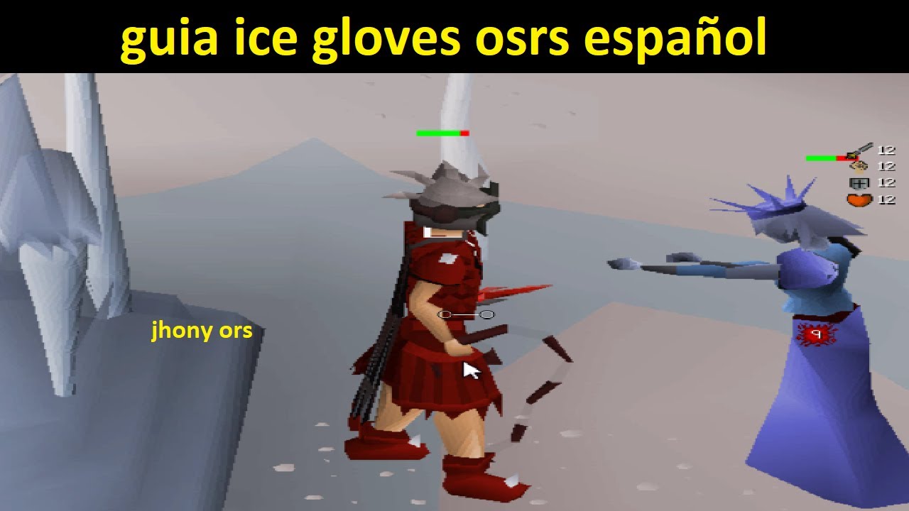 OSRS ice gloves español - YouTube