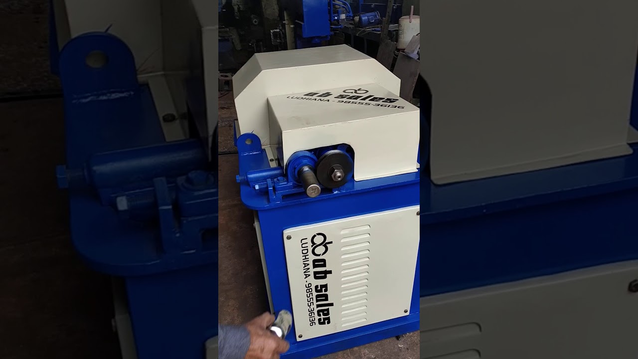 Neck Threading machine. Thread on tin bottle - YouTube