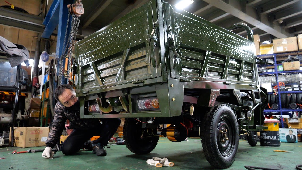 The process of making an electric car. electric cars in korea - YouTube