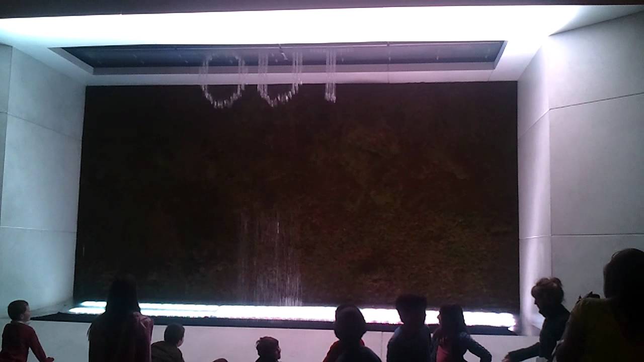 waterfall letter at the Grove - YouTube