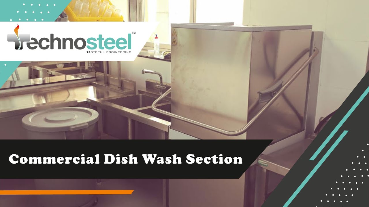 Latest Commercial Dish Wash Setup. - YouTube