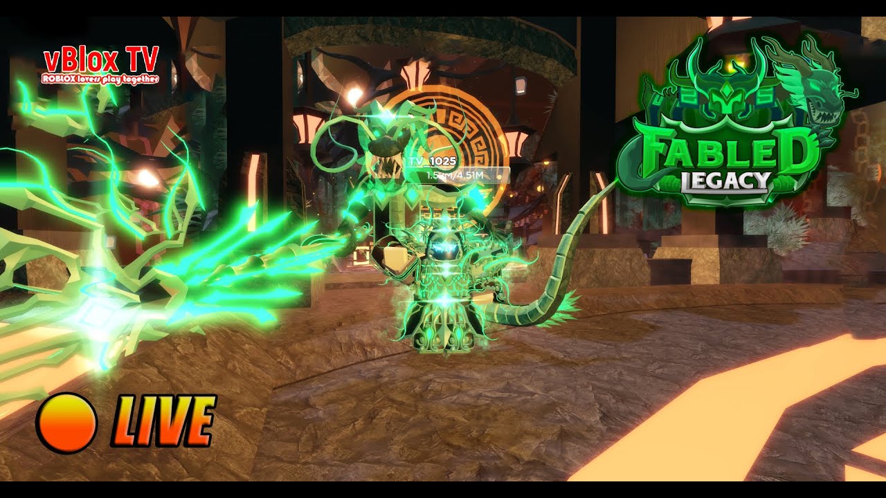 🔴 LIVE! Eternal Domain Chaos HC w 1.5x Luck! Fabled Legacy Roblox - YouTube