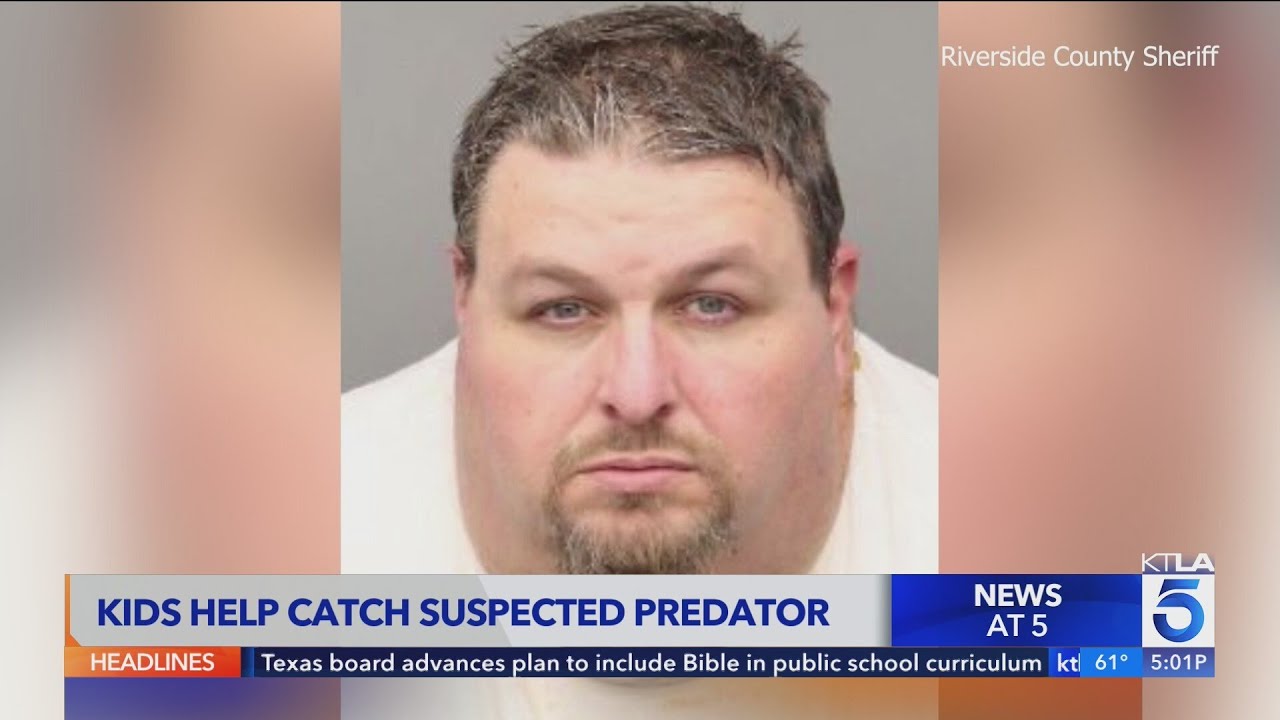 Kid in Temecula help catch alleged sexual predator - YouTube