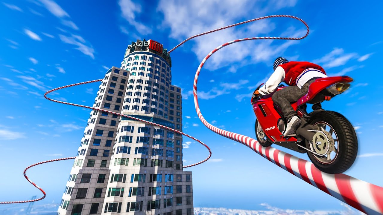 This GTA 5 parkour challenge made me want to uninstall the game - YouTube